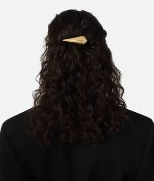Bottega Veneta Drop Hair Clip - Gold