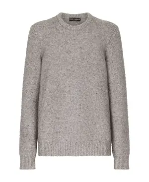 Dolce & Gabbana Embellished Sweaters For Men