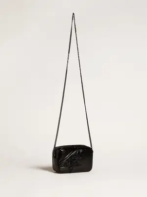 GOLDEN GOOSE Mini Star Embellished Shoulder Bag - Black
