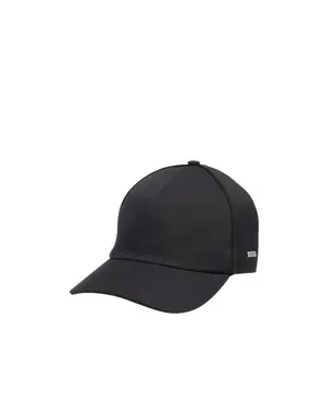 Zegna Logo Baseball Cap - Black