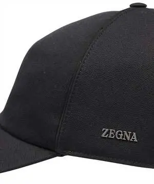 Zegna Logo Baseball Cap