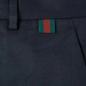 Gucci Web Detailed Twill Trousers