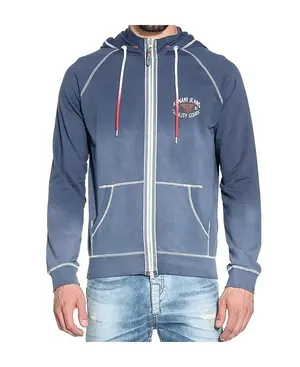 Emporio Armani Logo Zip-up Hoodie