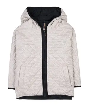 Max Mara Double-sided Hooded Jacket - White