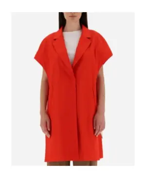 Herno Sleeveless Single-breasted Blazer
