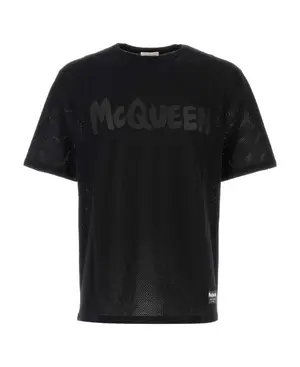 Alexander McQueen Logo Printed Crewneck T-shirt