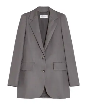 Max Mara Collared Button-up Jacket