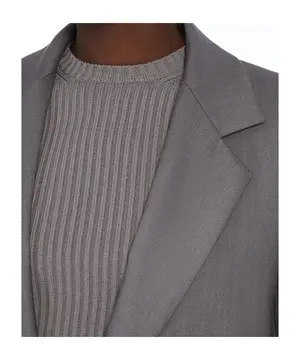 Max Mara Collared Button-up Jacket