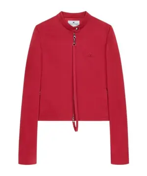 COURREGES Courrèges Zip-up Polycotton Jacket