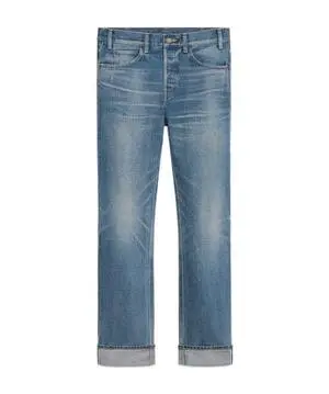 Celine Union Wash Loose Waist Jeans