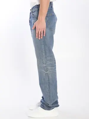 Celine Union Wash Loose Waist Jeans