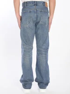 Celine Union Wash Loose Waist Jeans