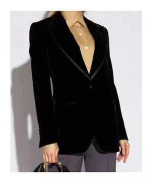 TOM FORD Single-breasted Velvet Blazer