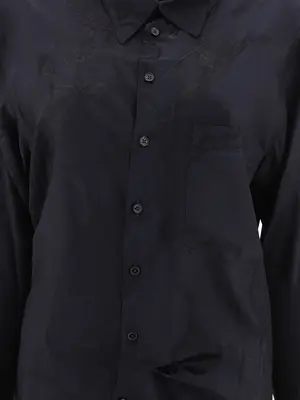 Off-White Map Jaq Twist Shirt Dress