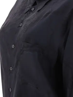 Off-White Map Jaq Twist Shirt Dress