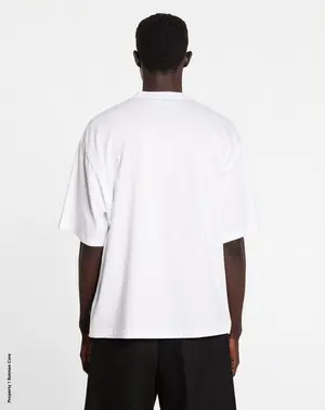 LANVIN Print Short Sleeve T-shirt
