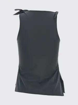 Coperni Floral-knot Sleeveless Tank Top - Grey