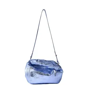 Dries Van Noten Metallic Twisted Handbag - Purple