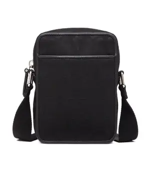 Valentino Garavani Iconographe Zip-up Small Shoulder Bag - Black