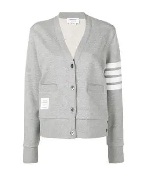 Thom Browne Logo Cardigans For Women