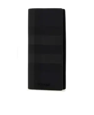 Burberry Check Printed Folded Wallet