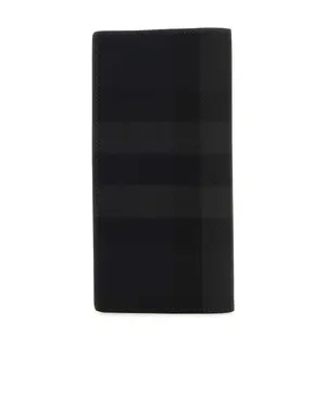 Burberry Check Printed Folded Wallet