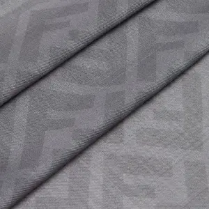 Fendi Ff Monogram Square Scarf - Light Gray