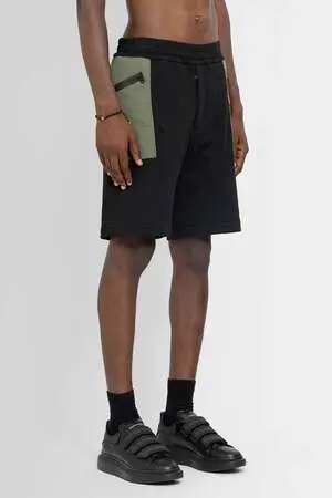 Alexander McQueen Two-tone Elasticated Track Shorts