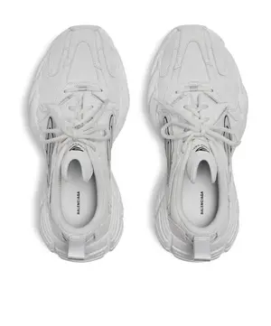 Balenciaga Monday Lace-up Sneakers - Light Gray