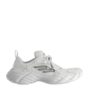 Balenciaga Monday Lace-up Sneakers - Light Gray
