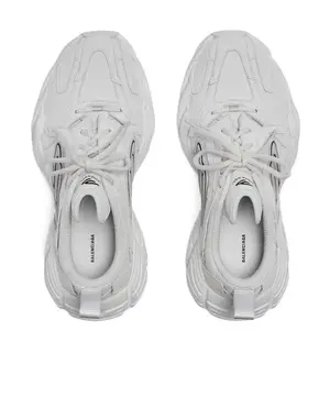 Balenciaga Monday Lace-up Sneakers - Light Gray