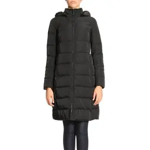 Emporio Armani Long Down Jacket With Hood