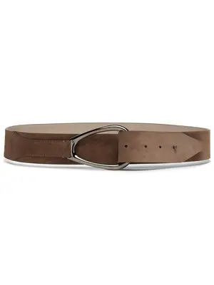 Brunello Cucinelli Silver Tone Belts For Women
