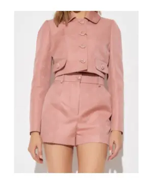 Dolce & Gabbana Cropped Jacket With Button Details