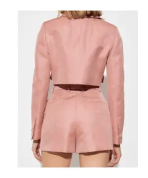 Dolce & Gabbana Cropped Jacket With Button Details