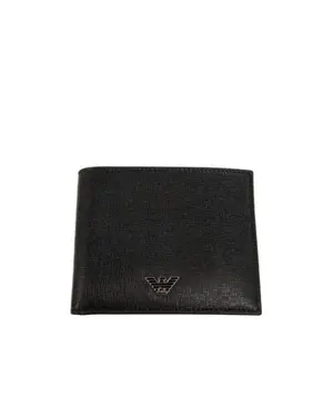 Emporio Armani Folding Wallet - Black