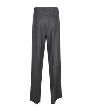 MAISON MARGIELA Pleated Wide-leg Trousers