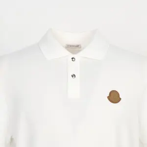 Moncler Logo Patch Short-sleeved Polo Shirt