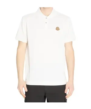 Moncler Logo Patch Short-sleeved Polo Shirt