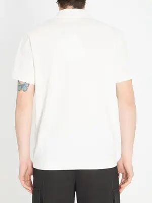 Moncler Logo Patch Short-sleeved Polo Shirt
