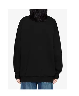 Gucci Oversized Tennis Embroidery Sweatshirt