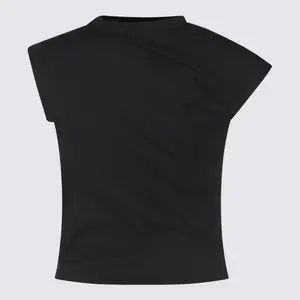 VIVIENNE WESTWOOD Asymmetric Short-sleeved T-shirt - Black