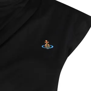 VIVIENNE WESTWOOD Asymmetric Short-sleeved T-shirt - Black