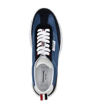 Thom Browne Tech Runner Lace-up Sneakers - Black