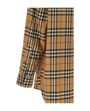 Burberry Checked Long-sleeve Shirt