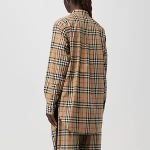 Burberry Checked Long-sleeve Shirt