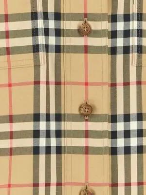 Burberry Checked Long-sleeve Shirt