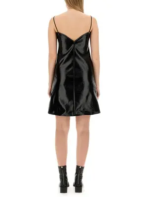COURREGES Ellipse Vinyl Dress