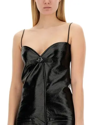COURREGES Ellipse Vinyl Dress