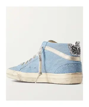 GOLDEN GOOSE Mid-top Sneakers - Blue